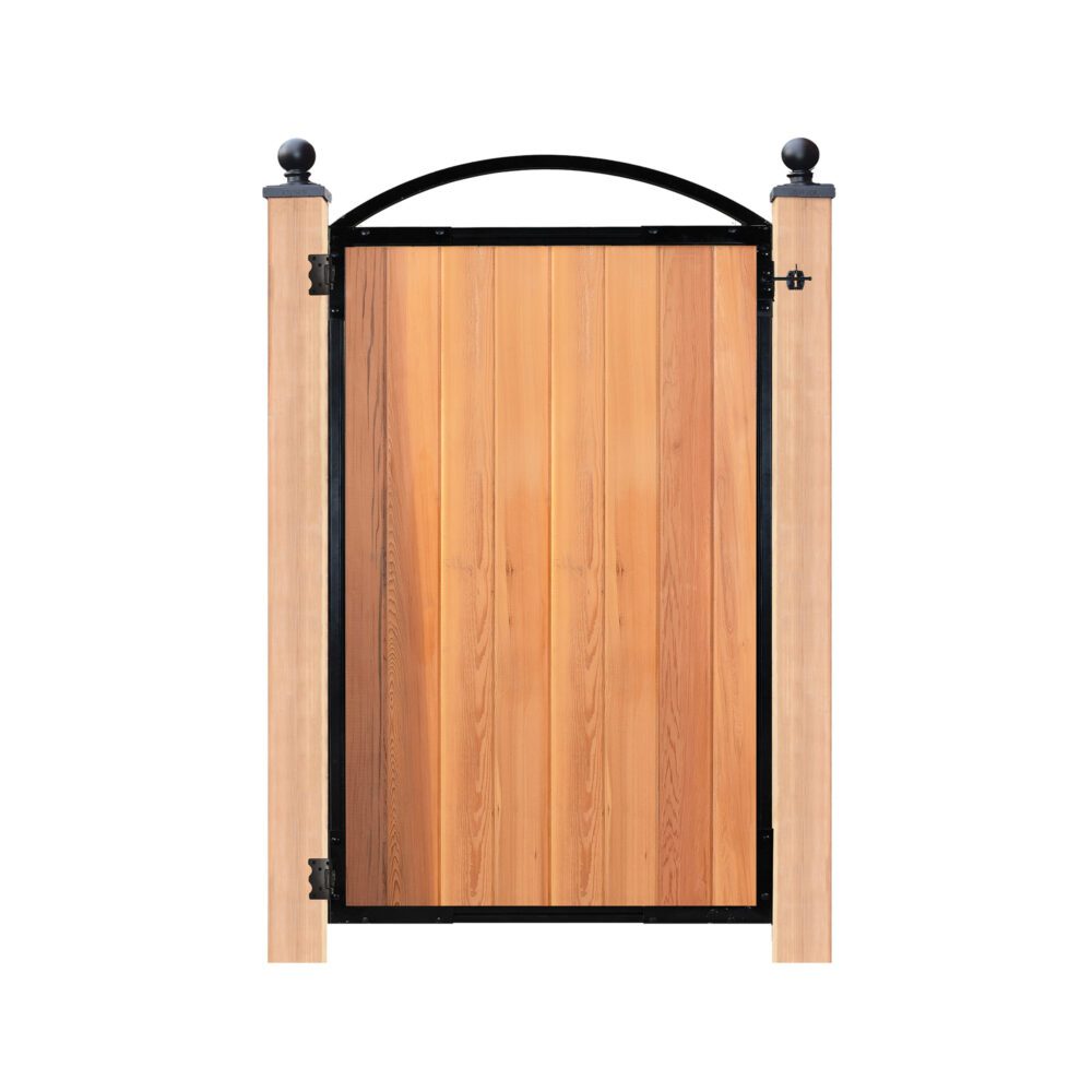 Pro Gate Frame for a 47" Wide Opening with Removable Arch | Nuvo Iron