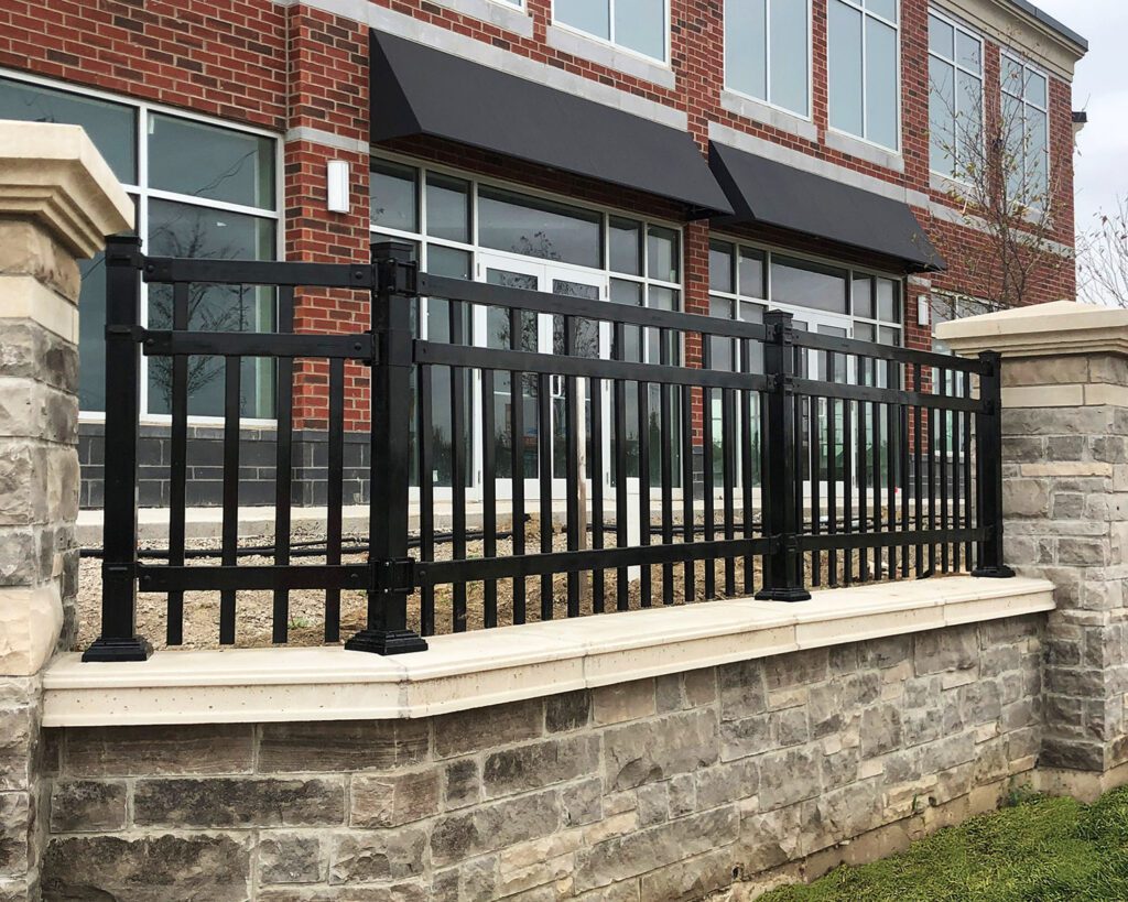 Commercial & Industrial Iron Fencing | Nuvo Iron
