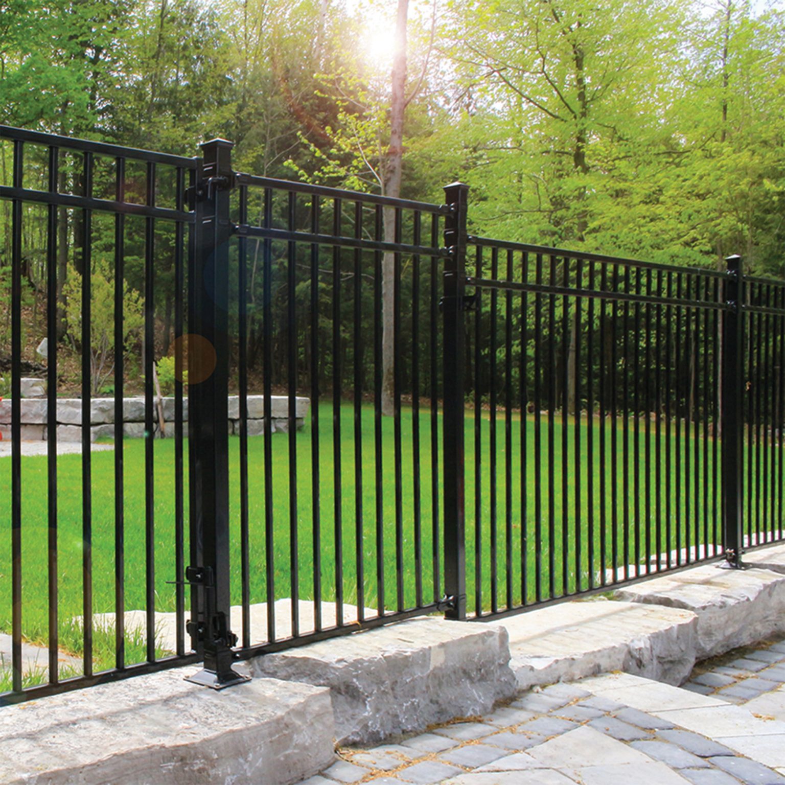 Legacy Coral Iron Gate | 45" Wide x 60" High | Nuvo Iron