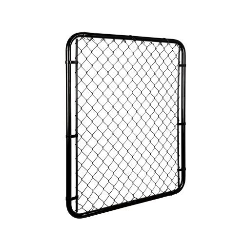 42" x 48" Gate with 2" x 11 Gauge Mesh - Black | Nuvo Iron