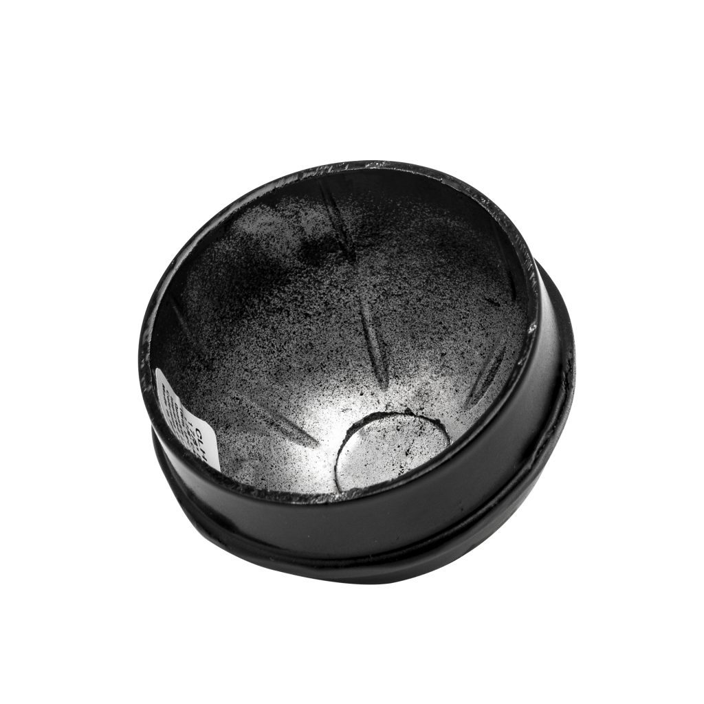 1 7/8" Chain Link Terminal Post Cap - Black | Nuvo Iron