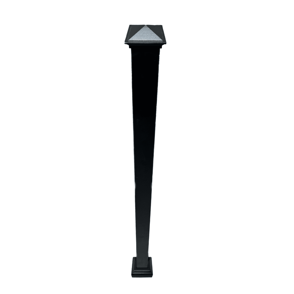 Ready Rail | 2" x 2" x 44" Steel Railing Post | Nuvo Iron