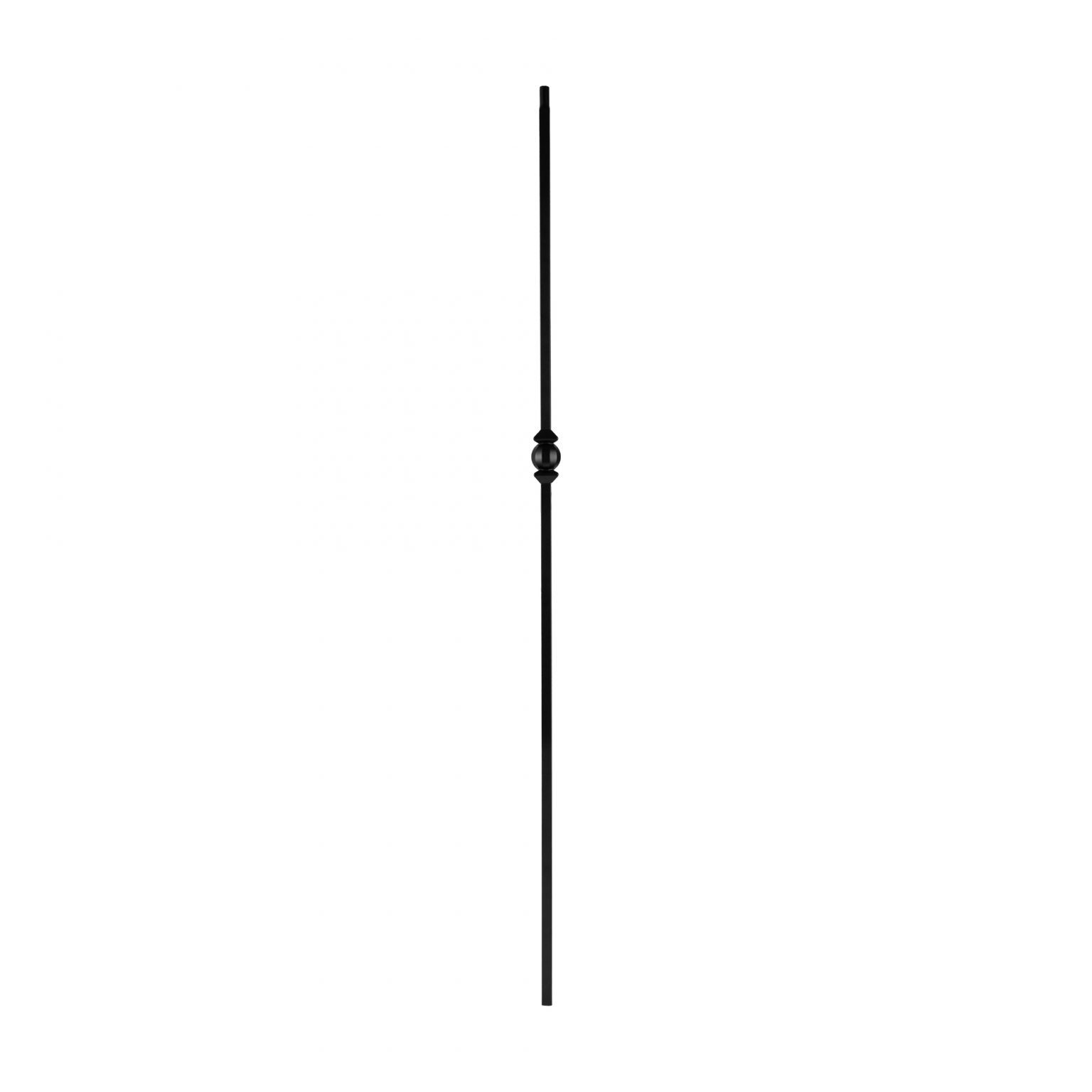 Interior Stair Baluster | Style: Single Ball and Sphere (1 pc) | Nuvo Iron