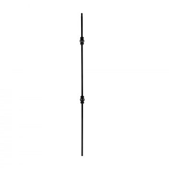 Interior Stair Baluster | Style: Double Ball and Sphere (1 pc) | Nuvo Iron