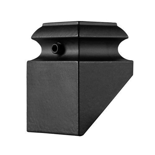 Decorative Stair Rail Shoe for Interior Balusters (1 pc) | Nuvo Iron