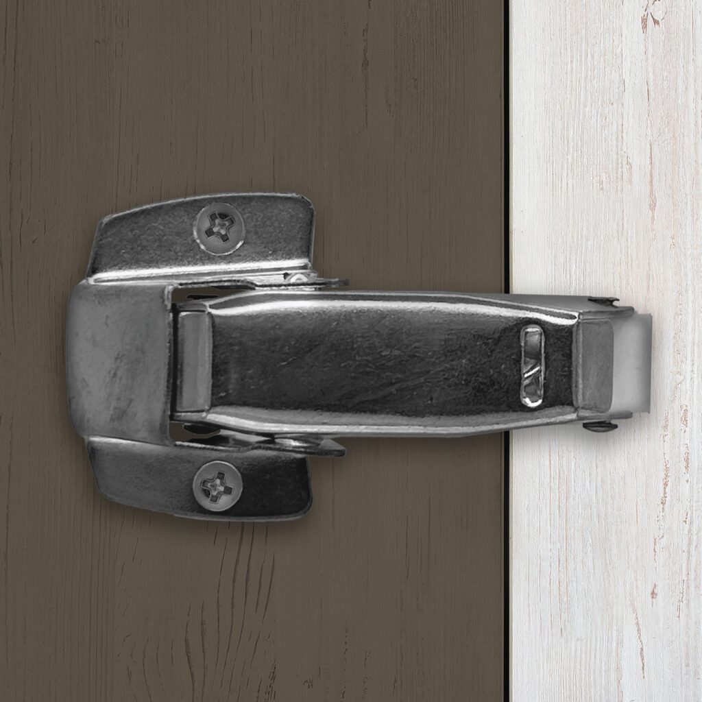 Screen Door Spring-Loaded Catch | Zinc Plated Finish | Nuvo Iron